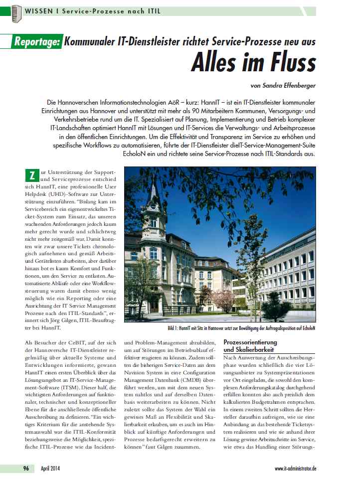 HannIT mit Sitz in Hannover setzt zur Bewältigung der ...